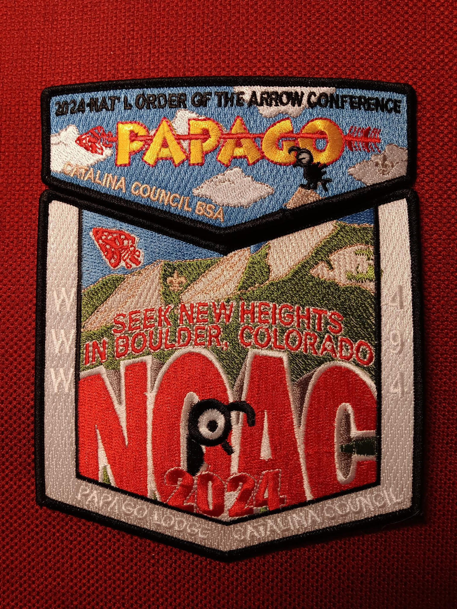 2024 NOAC Patches - Papago Lodge